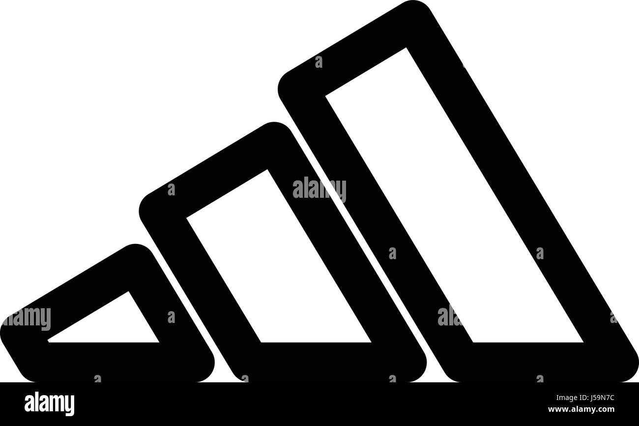 Adidas symbol Stock-Vektorgrafiken kaufen - Alamy