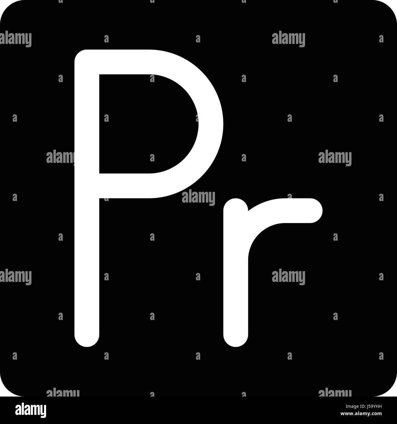 Adobe premiere pro logo Stock-Vektorgrafiken kaufen - Alamy