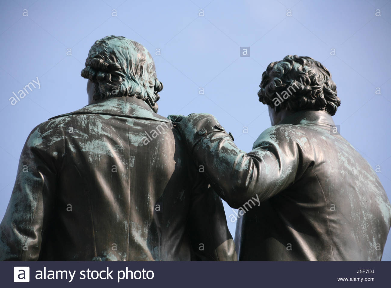 Goethe Schiller Denkmal Stockfotos & Goethe Schiller Denkmal Bilder - Alamy