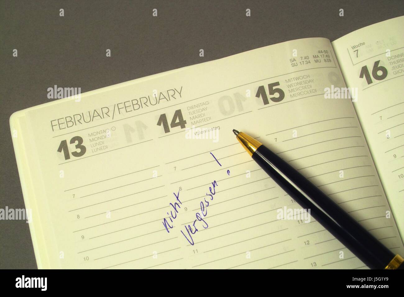 Termin vergessen -Fotos und -Bildmaterial in hoher Auflösung – Alamy