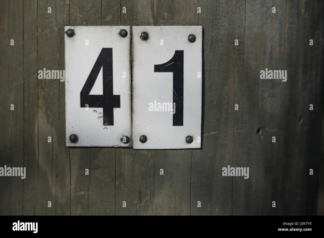 Number 41 -Fotos und -Bildmaterial in hoher Auflösung – Alamy