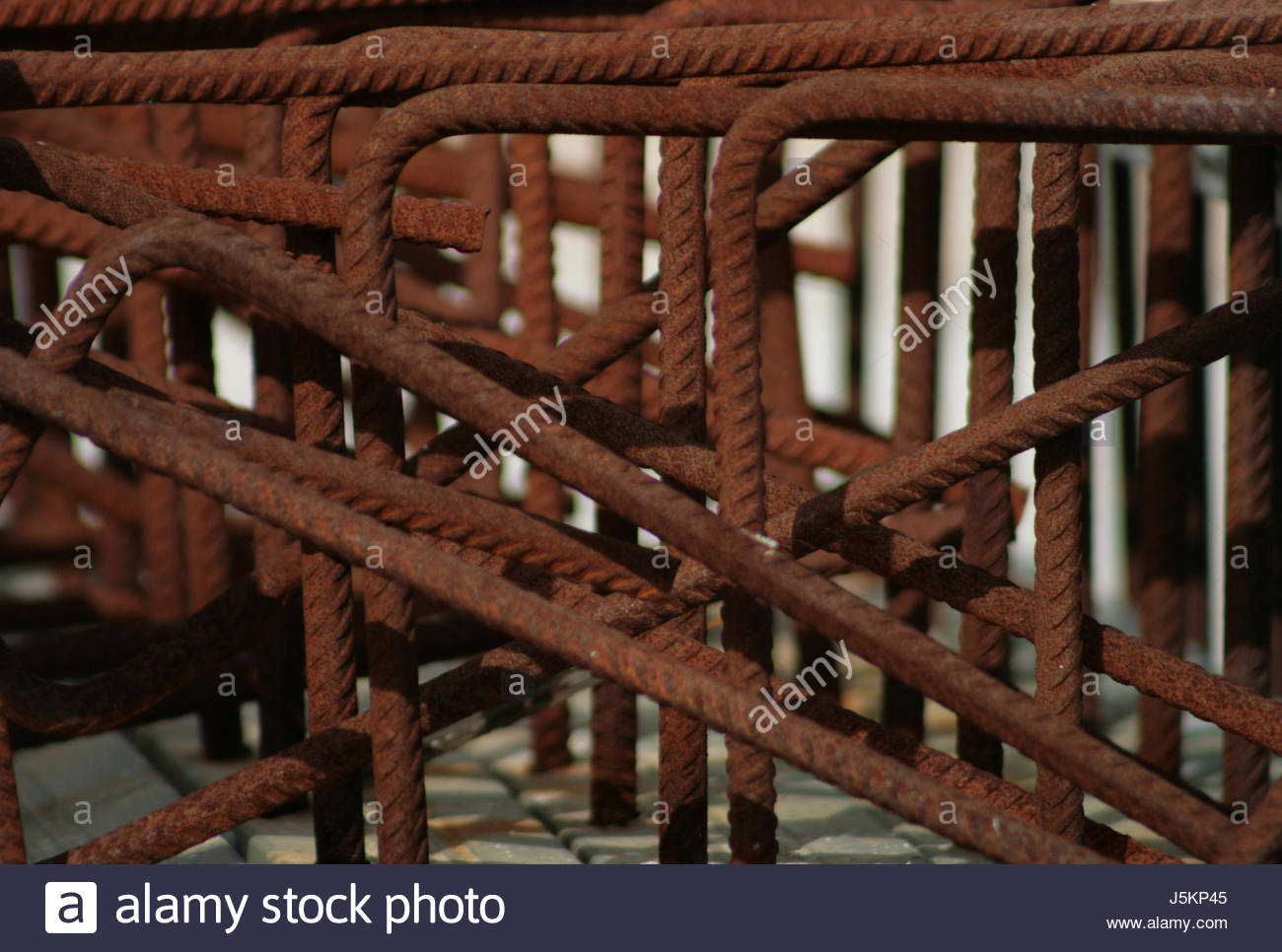 Rust Steel Rods Stockfotos & Rust Steel Rods Bilder - Alamy
