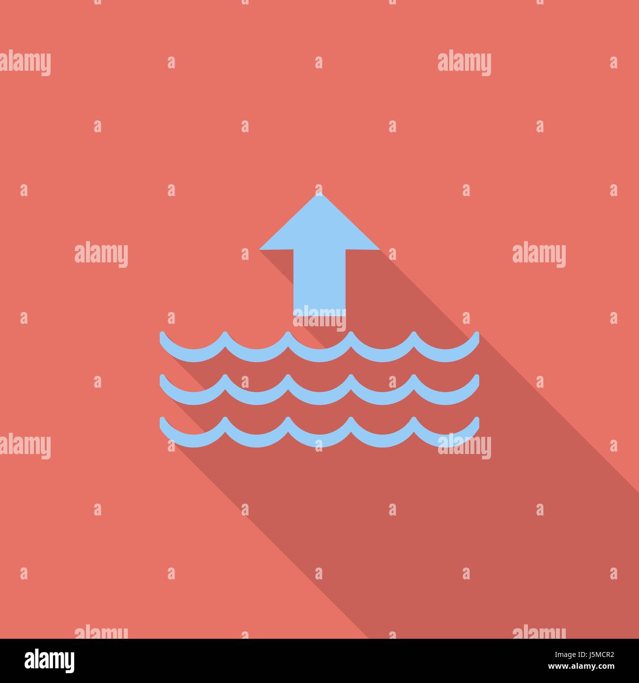 EDD-Symbol. Flache Vektor zugehörige Symbol mit langen Schatten für Web ...