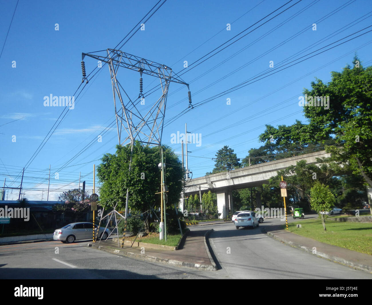 00232 Barangay Industrial Tal komplexe LRT Linie 11 Marcos Brücke ...
