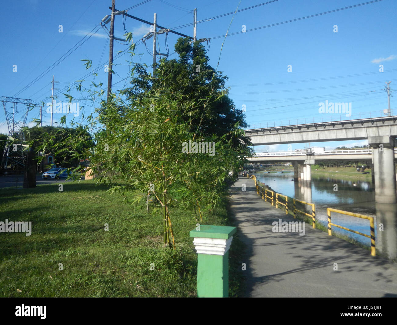 0344 Barangay Industrial Tal komplexe LRT Line 24 Marcos Brücke ...