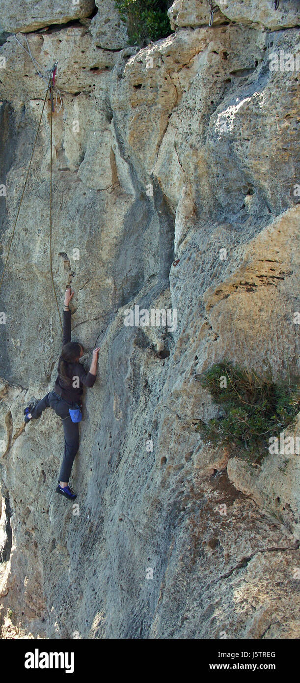 Toprope klettern -Fotos und -Bildmaterial in hoher Auflösung – Alamy