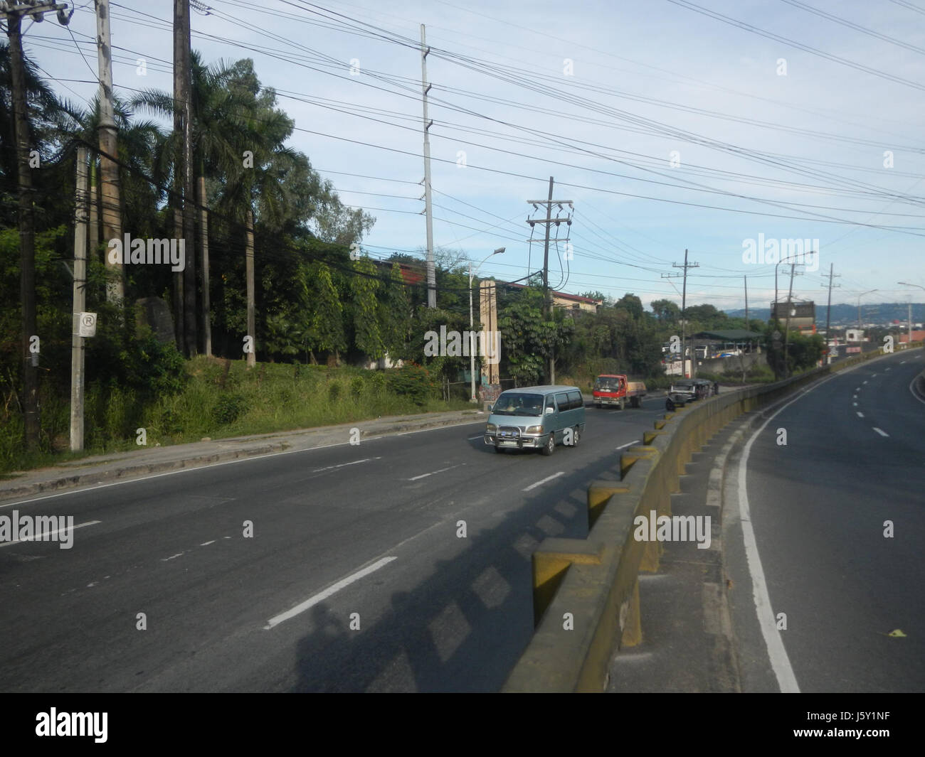 0438 Bau Manila MRT Linie 8 Santolan Marcos Masinag Autobahn Pasig ...