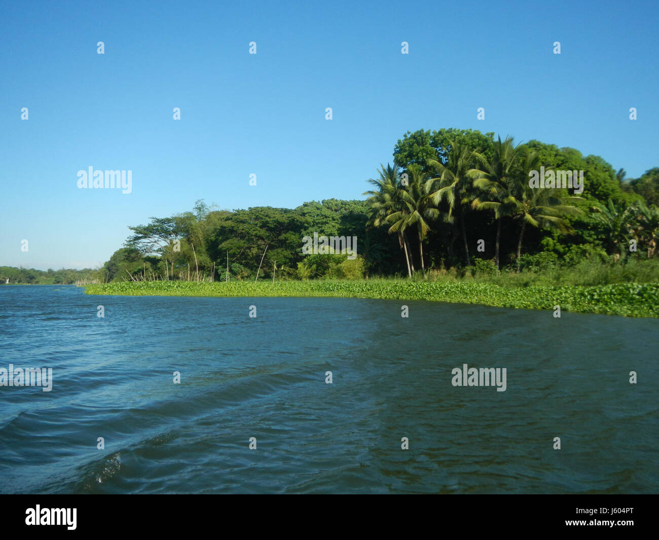 Dieses Foto zeigt die Flussviertel von Calumpit, Bulacan ...
