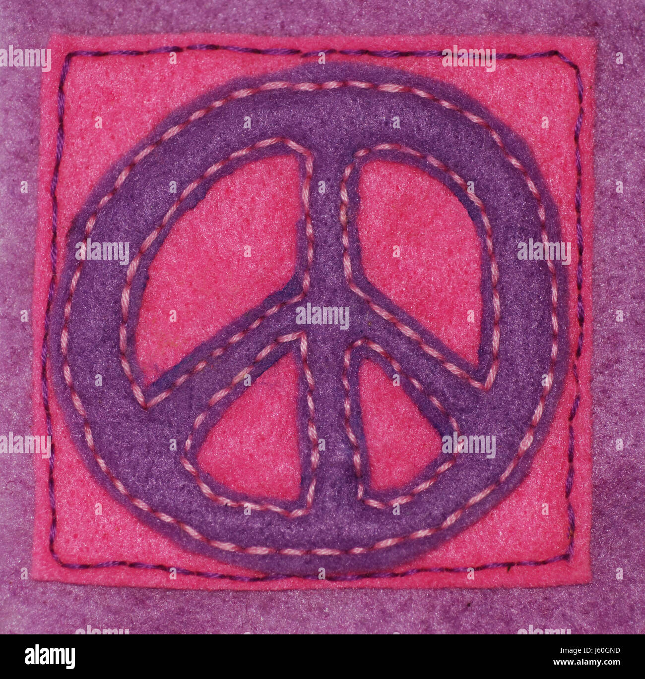 Frieden Filz Schild Piktogramm Symbol Piktogramm Handel Symbol Bewegung ...