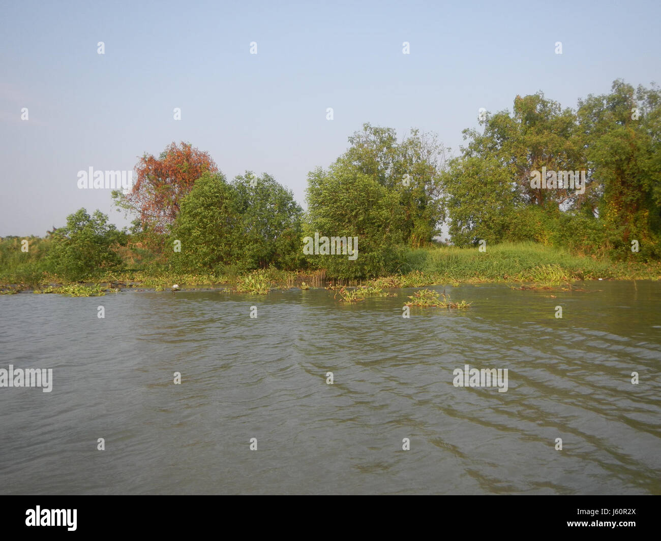 02498 Masantol Pampanga Fluss Bezirke Dörfer Flussufern 27 ...