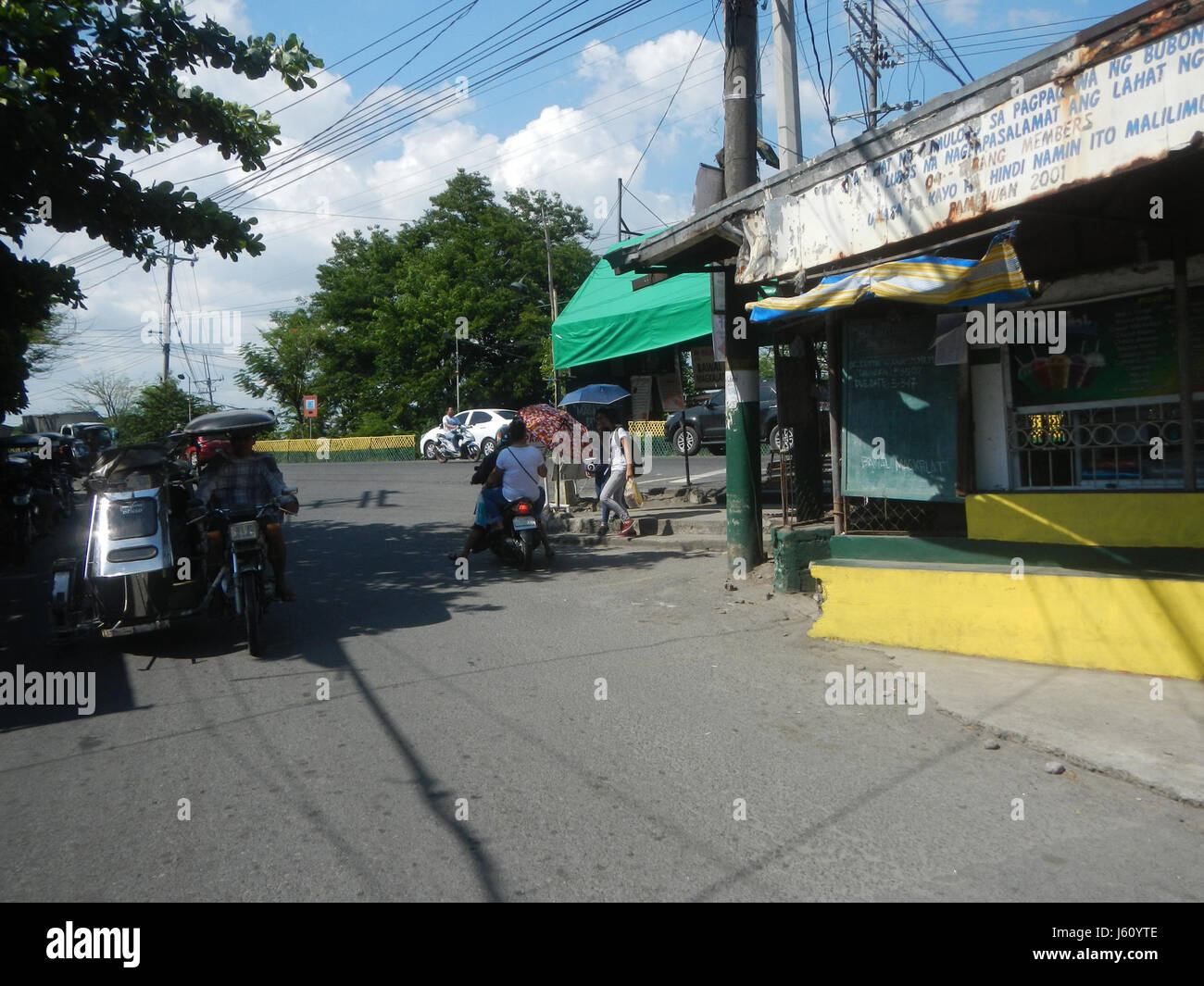 04099 Tabang Kapelle Guiguinto San Francisco, Bulacan städtische Straße ...