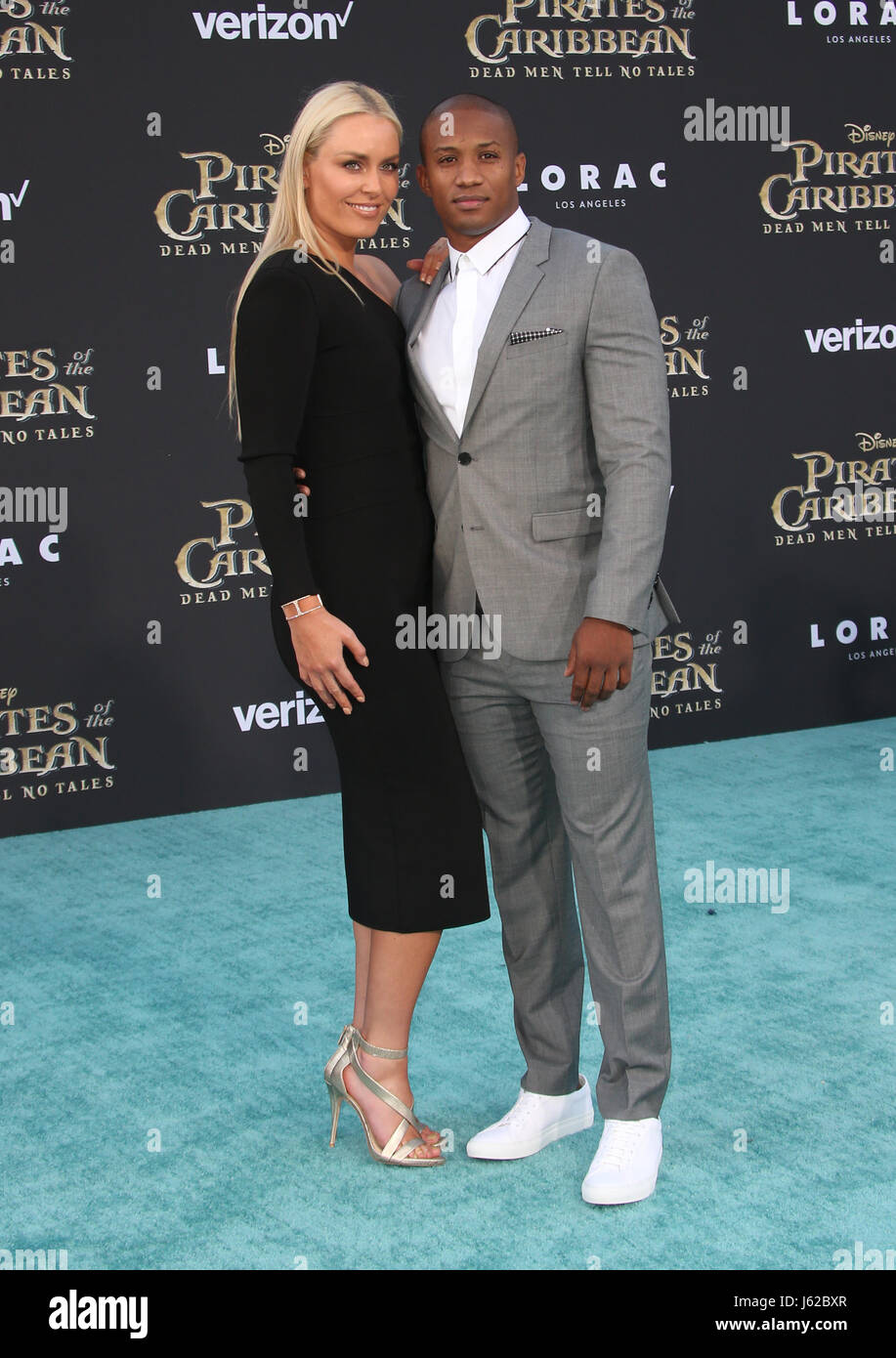 Hollywood, Ca. 18. Mai 2017. Lindsey Vonn, Kenan Smith bei Premiere von ...