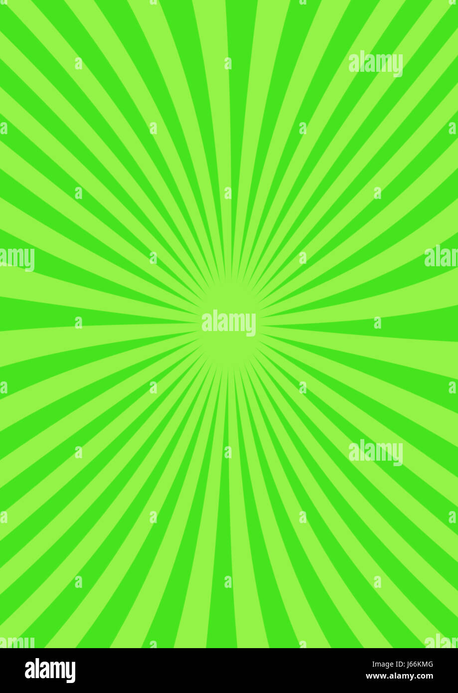 graphischen grünen Strahlen Hintergrund Hintergrund Strahlen Piktogramm ...