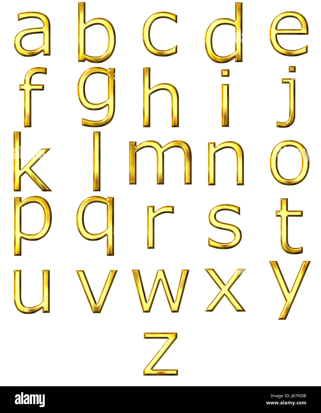 Schrift Typografie Metall Brief Symbol Alphabet Piktogramm Symbol ...