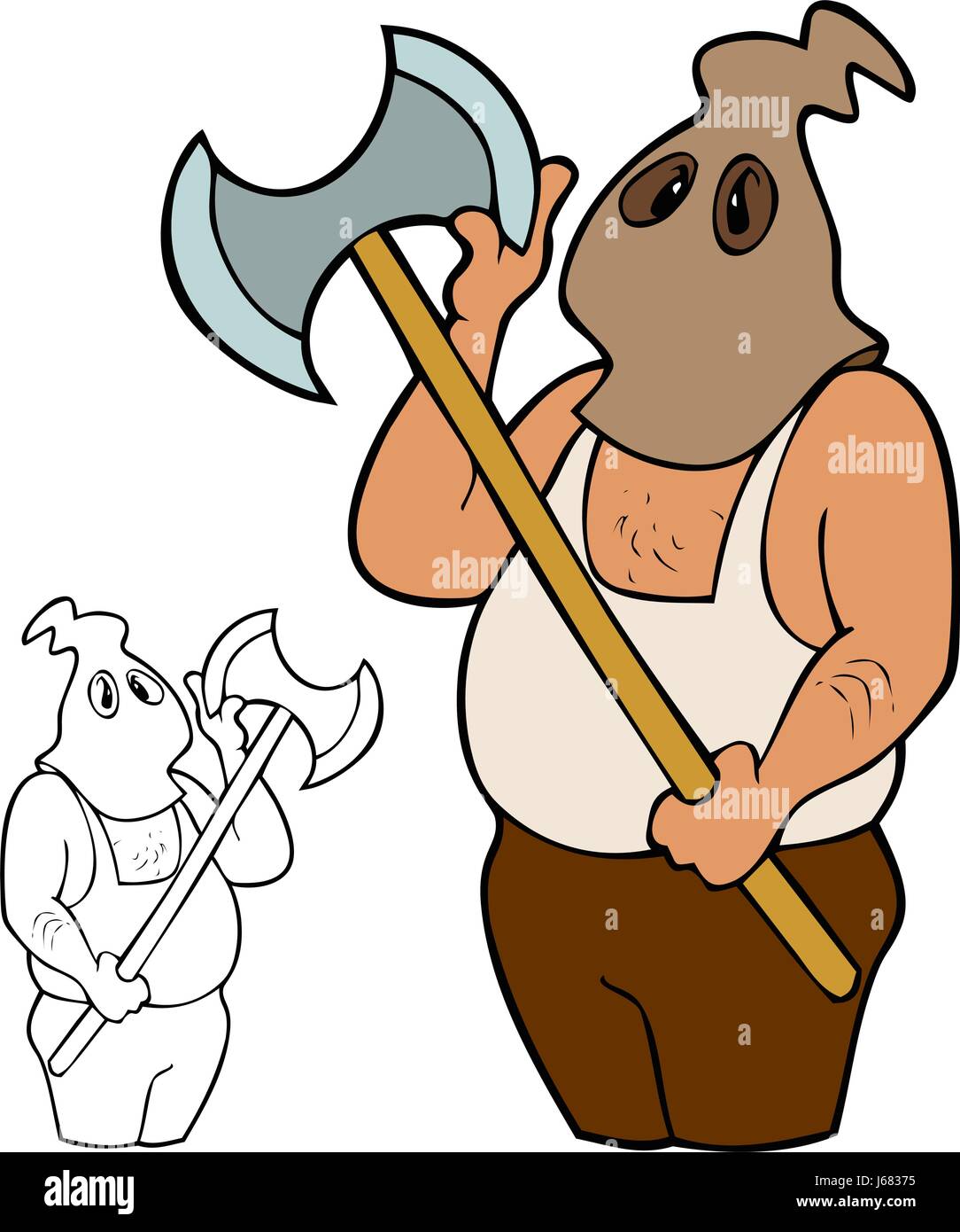 Illustration Scharfrichter Stockfotos und -bilder Kaufen - Alamy