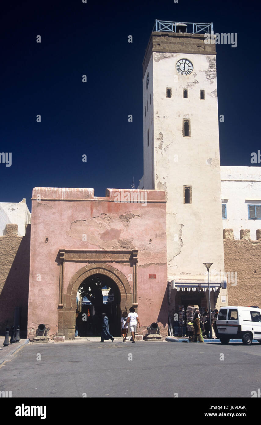 Essaouira clock tower -Fotos und -Bildmaterial in hoher Auflösung – Alamy