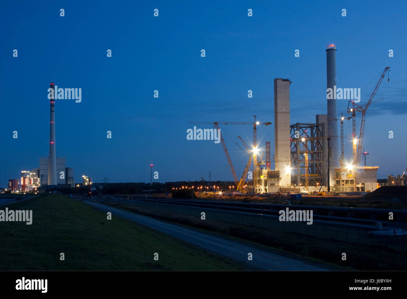 Kraftwerk Kraftwerk Energie macht Strom elektrischer Strom aus Kohle ...