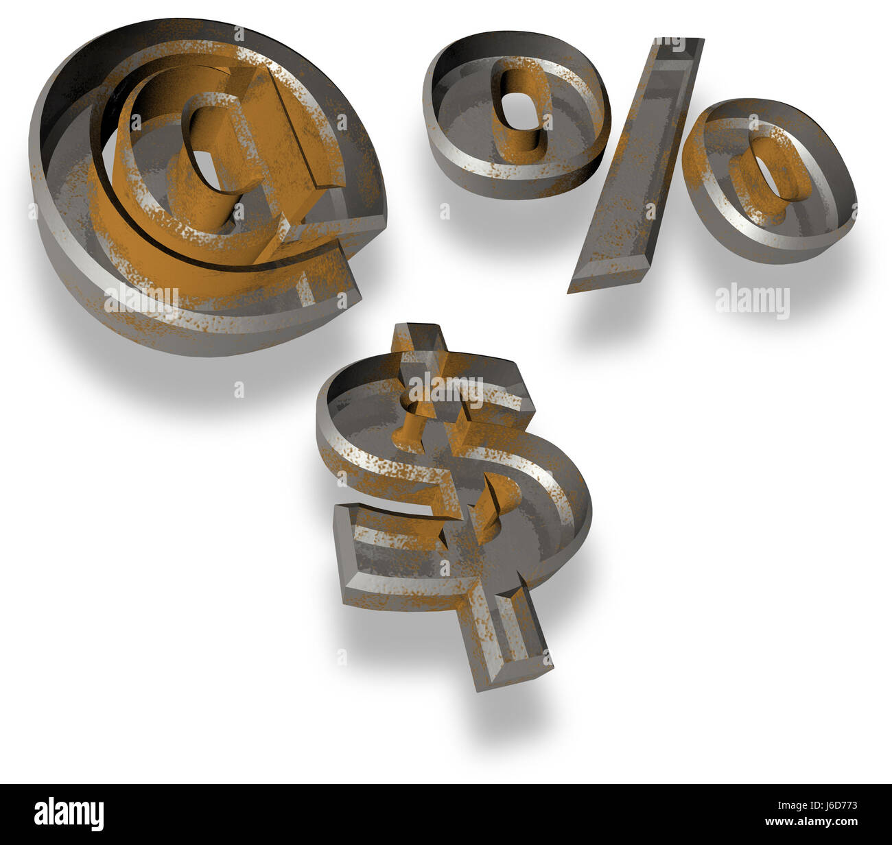 Zeichen signalisieren dreidimensionale Dollarzeichen Piktogramm Symbol ...