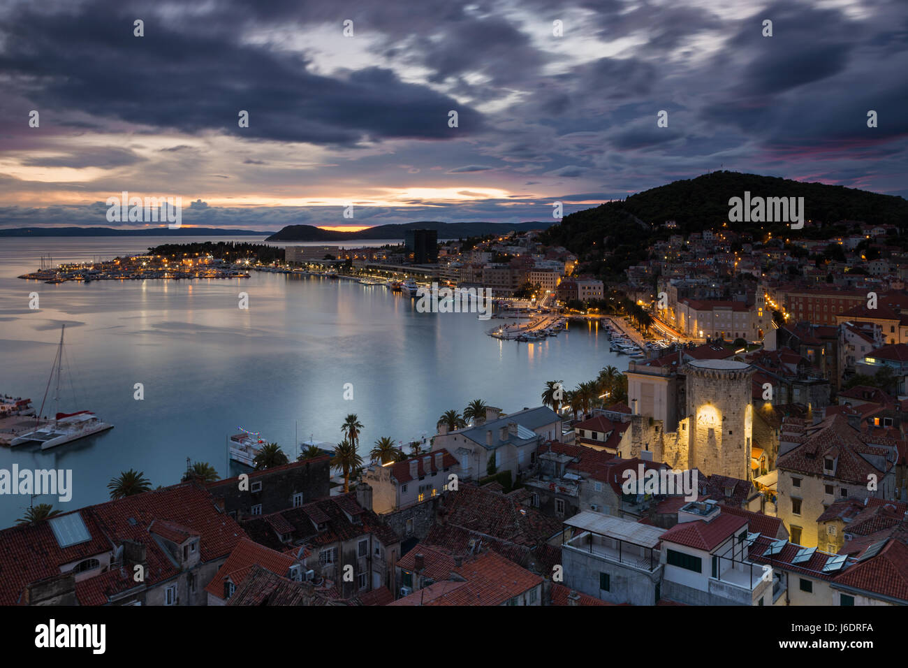 Split Kroatien Hafen Stockfotos und -bilder Kaufen - Alamy