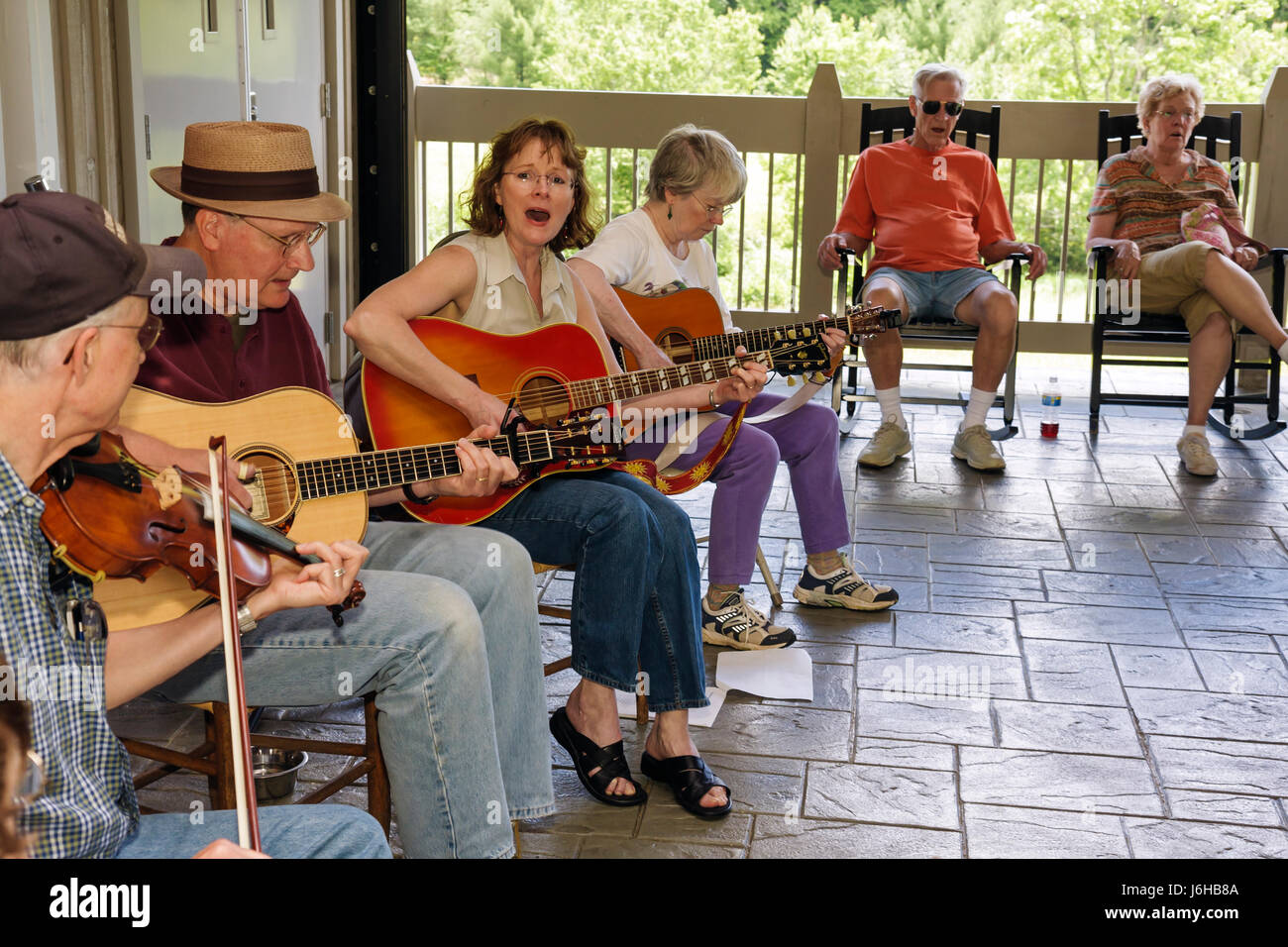 Appalachen blue ridge music center buck mountain band -Fotos und ...