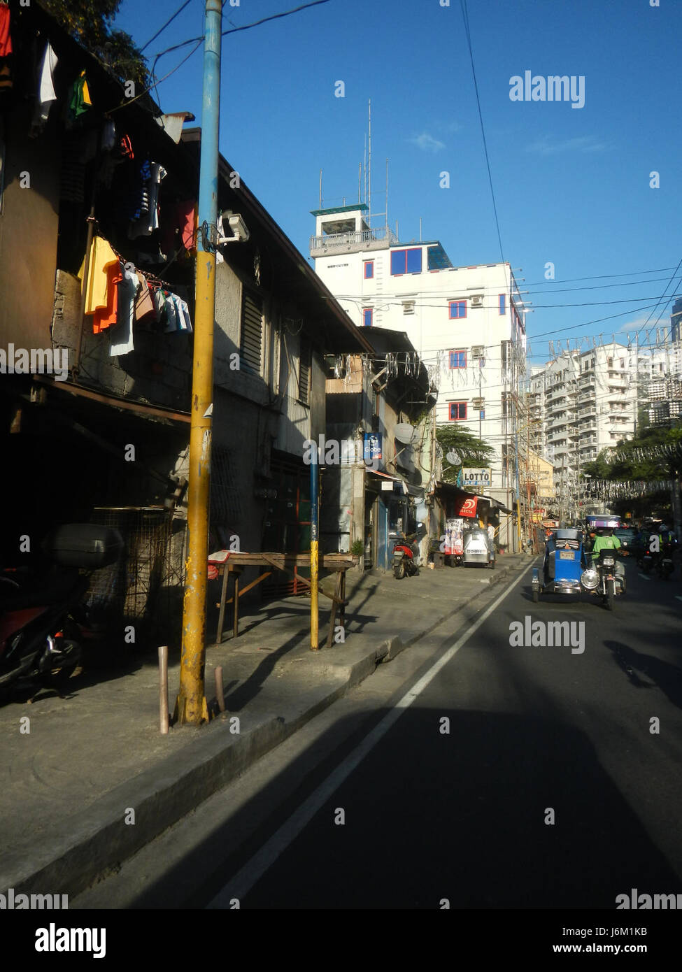 Dieses Bild zeigt Baranggays Mauway und Pleasant Hills in Mandaluyong ...