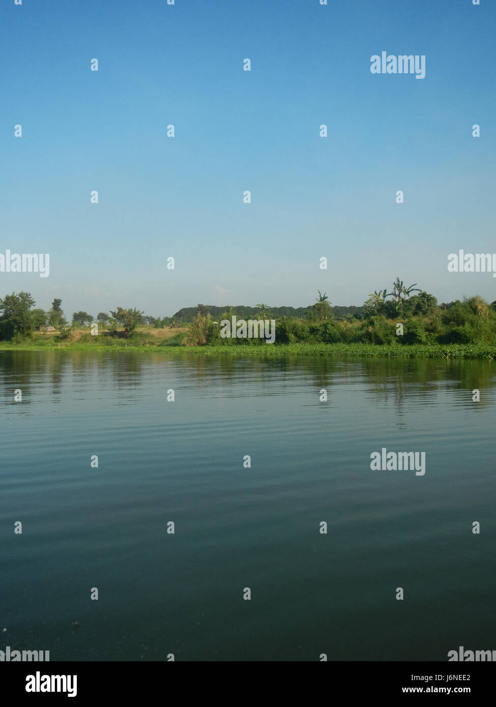 Dieses Foto zeigt die Pulilan-Flüsse in Bulacan und zeigt die ...
