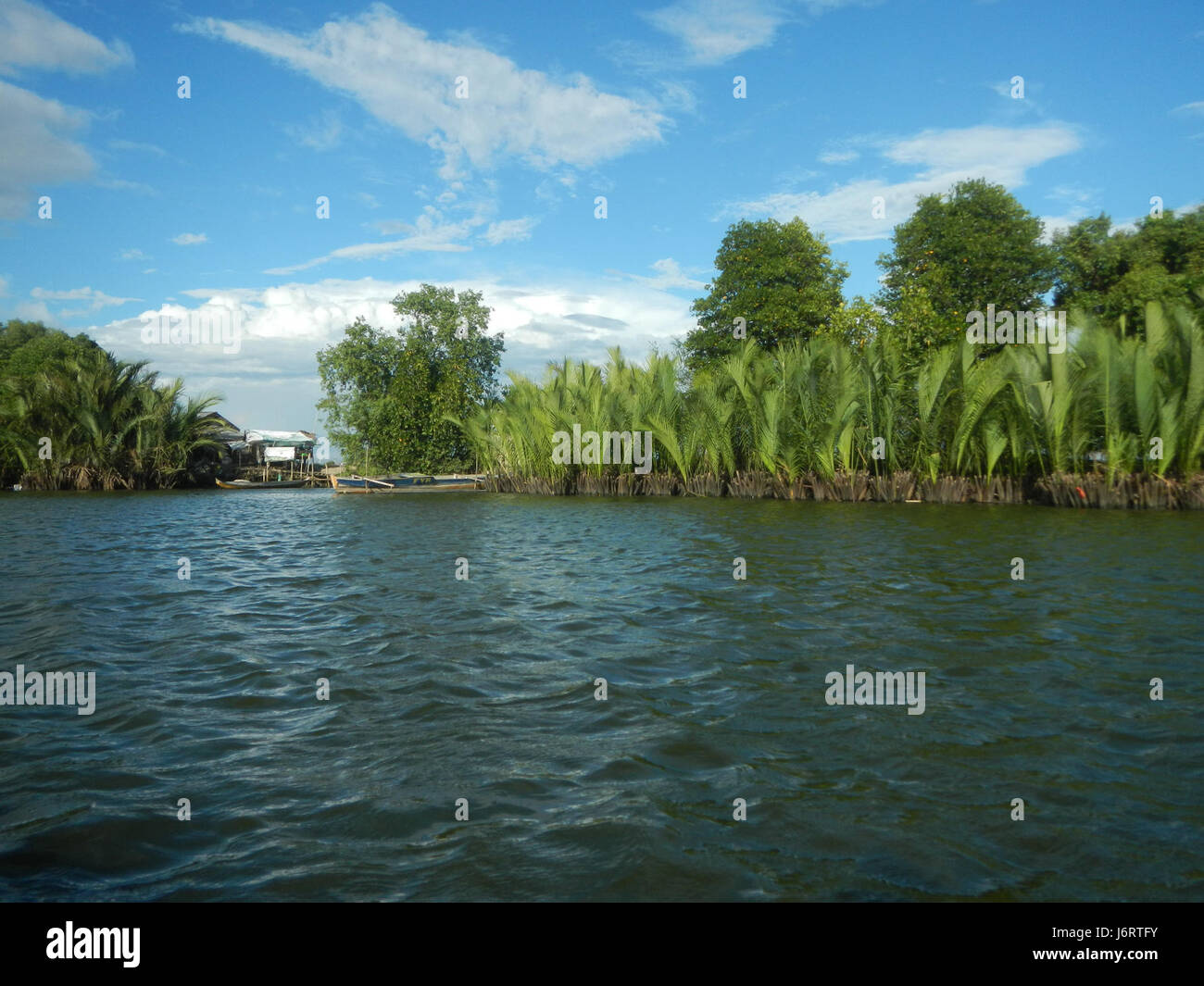 06627 Malolos Bulakan River Bezirke Panasahan San Nicolas River Banken ...