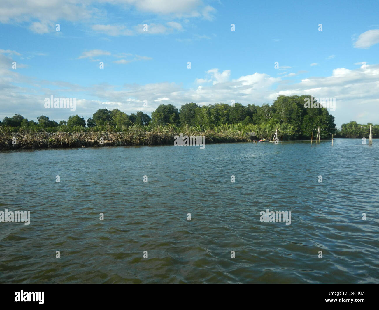 06733 Malolos Bulakan River Bezirke Panasahan San Nicolas River Banken ...