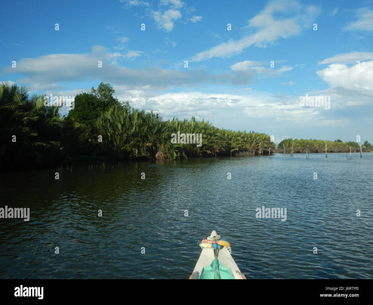 06784 Malolos Bulakan River Bezirke Panasahan San Nicolas River Banken ...