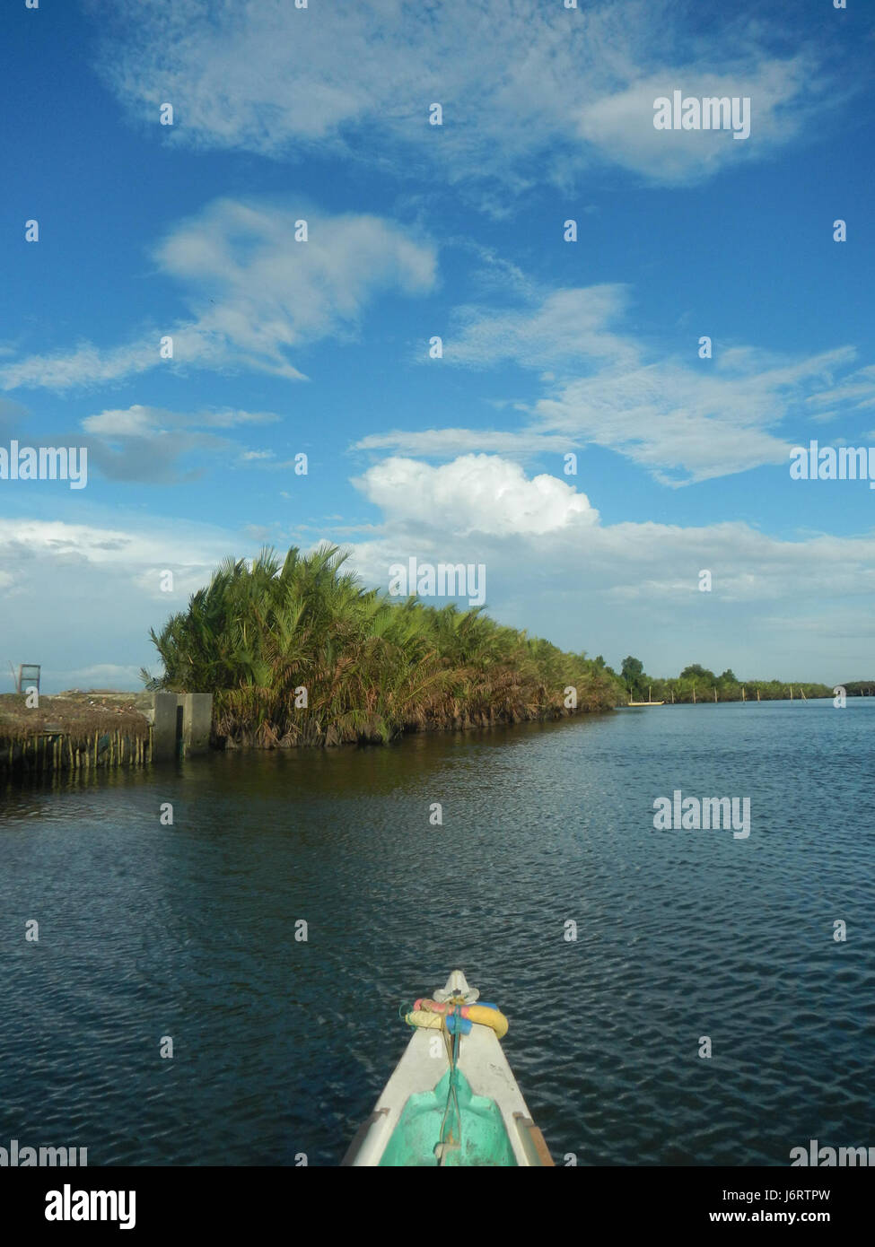 06833 Malolos Bulakan River Bezirke Panasahan San Nicolas River Banken ...
