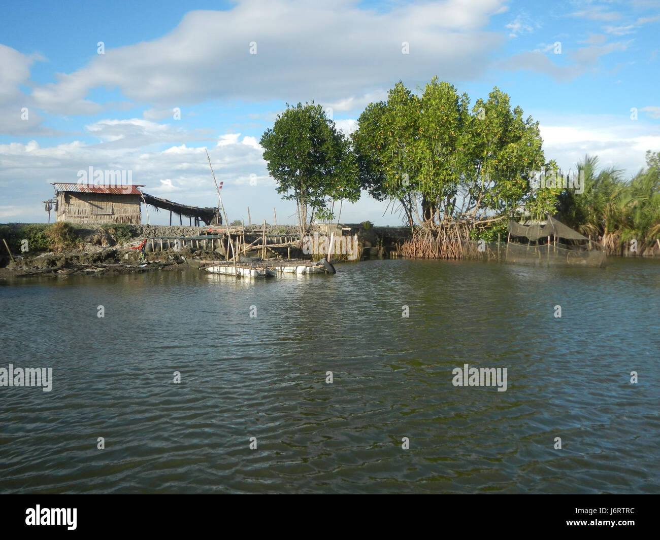 06833 Malolos Bulakan River Bezirke Panasahan San Nicolas River Banken ...