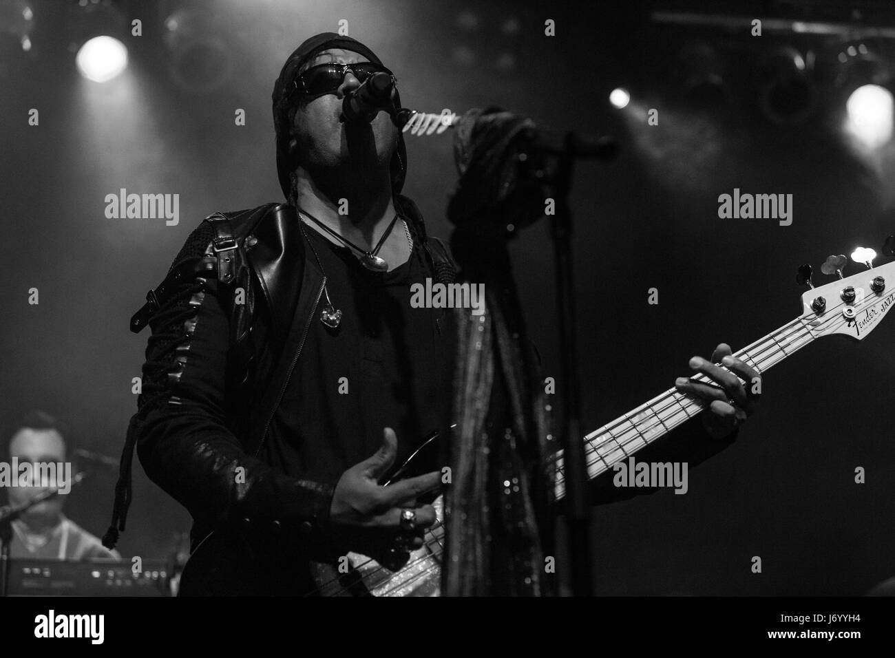 Fink bassist Schwarzweiß-Stockfotos und -bilder - Alamy
