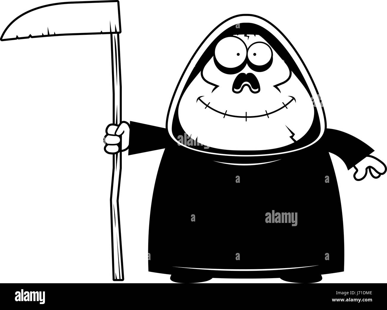 Cartoon sensenmann Stock-Vektorgrafiken kaufen - Alamy