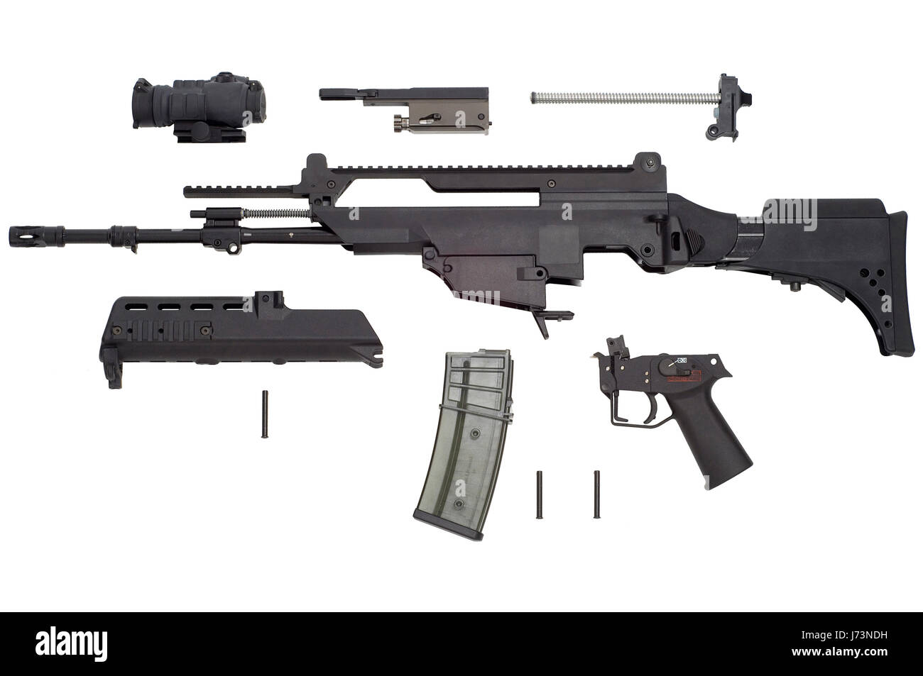 Pistole militärische Nato g36 Krieg Waffe automatische Armee Waffen ...