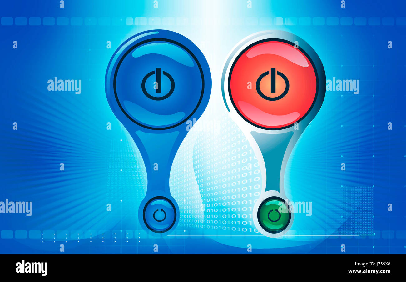 Emblem Energie macht Strom Strom Symbol Logo Tasten Schlüssel ...