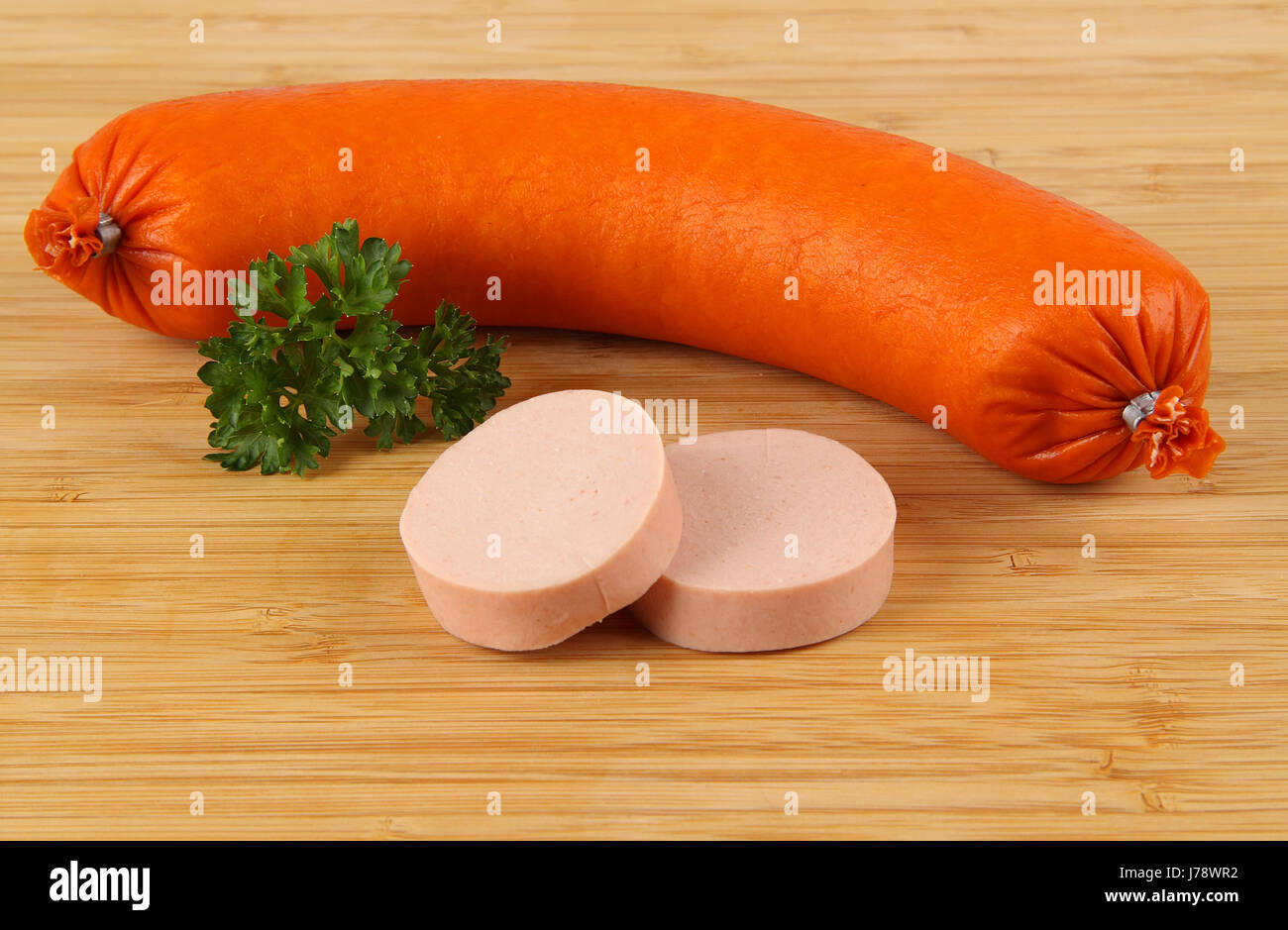 Schinken Wurst Wurst essen Nahrungsmittel Stuck Petersilie Stück ...