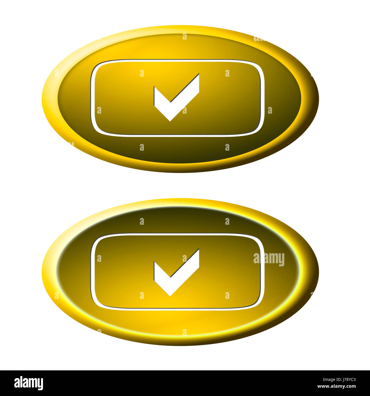 OK Haken Sie Taste Tick off weiter ja Piktogramm Symbol Piktogramm ...