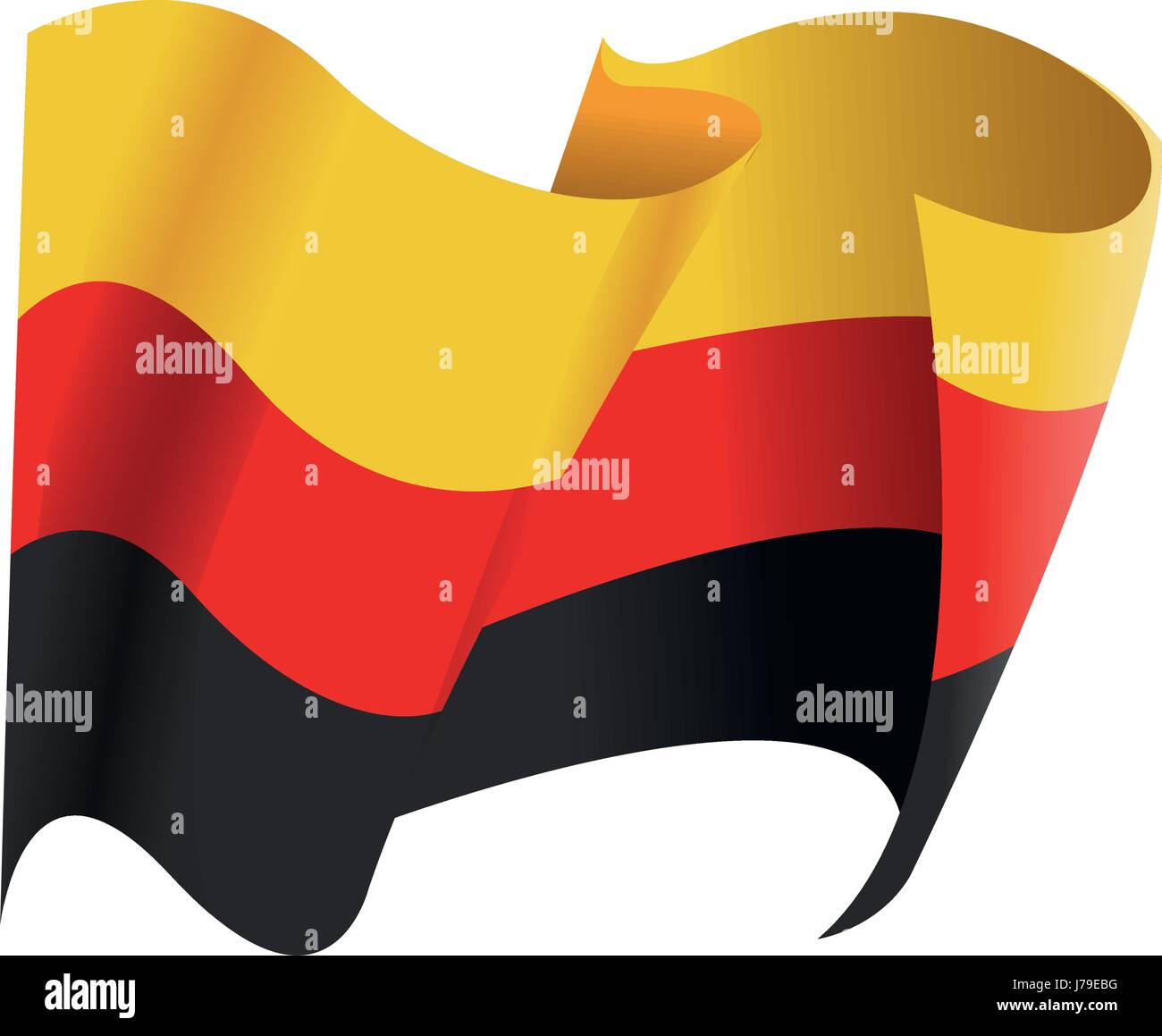Deutschland-Flaggen-Symbol. Oktoberfest Fahne Deutschland Symbol Land ...