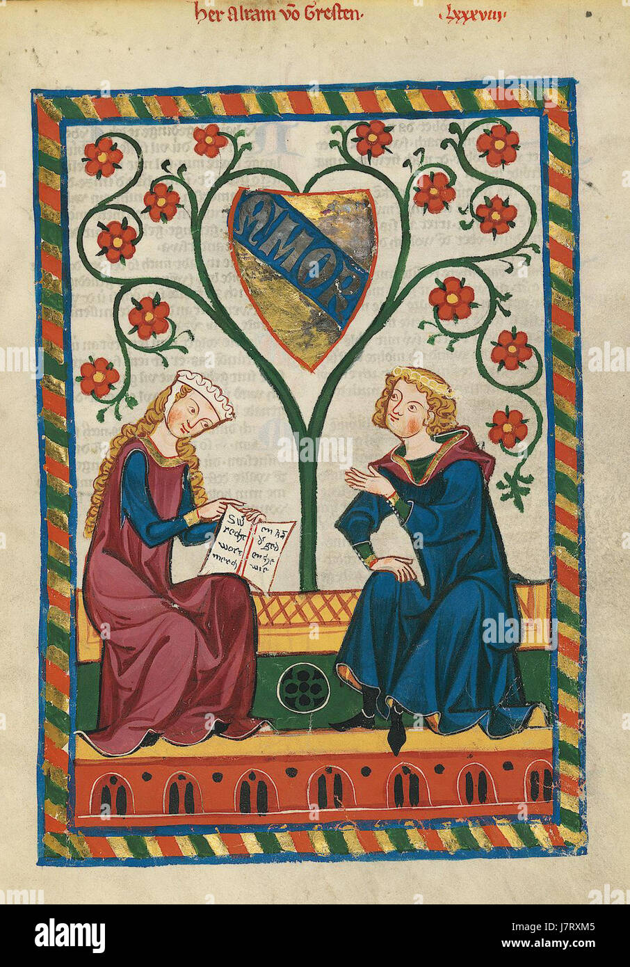 Codex manesse -Fotos und -Bildmaterial in hoher Auflösung – Alamy