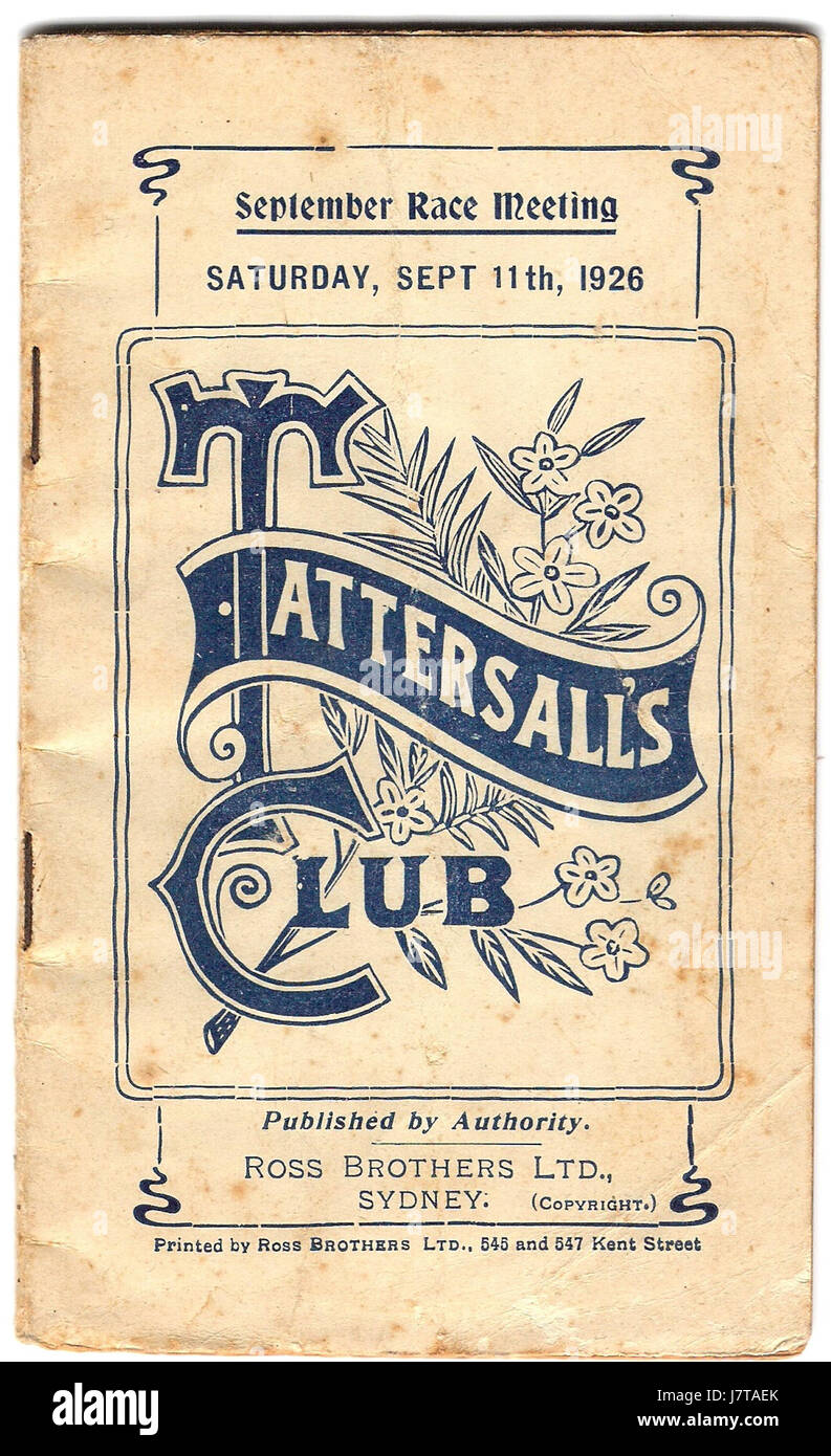 Der tattersalls club -Fotos und -Bildmaterial in hoher Auflösung – Alamy