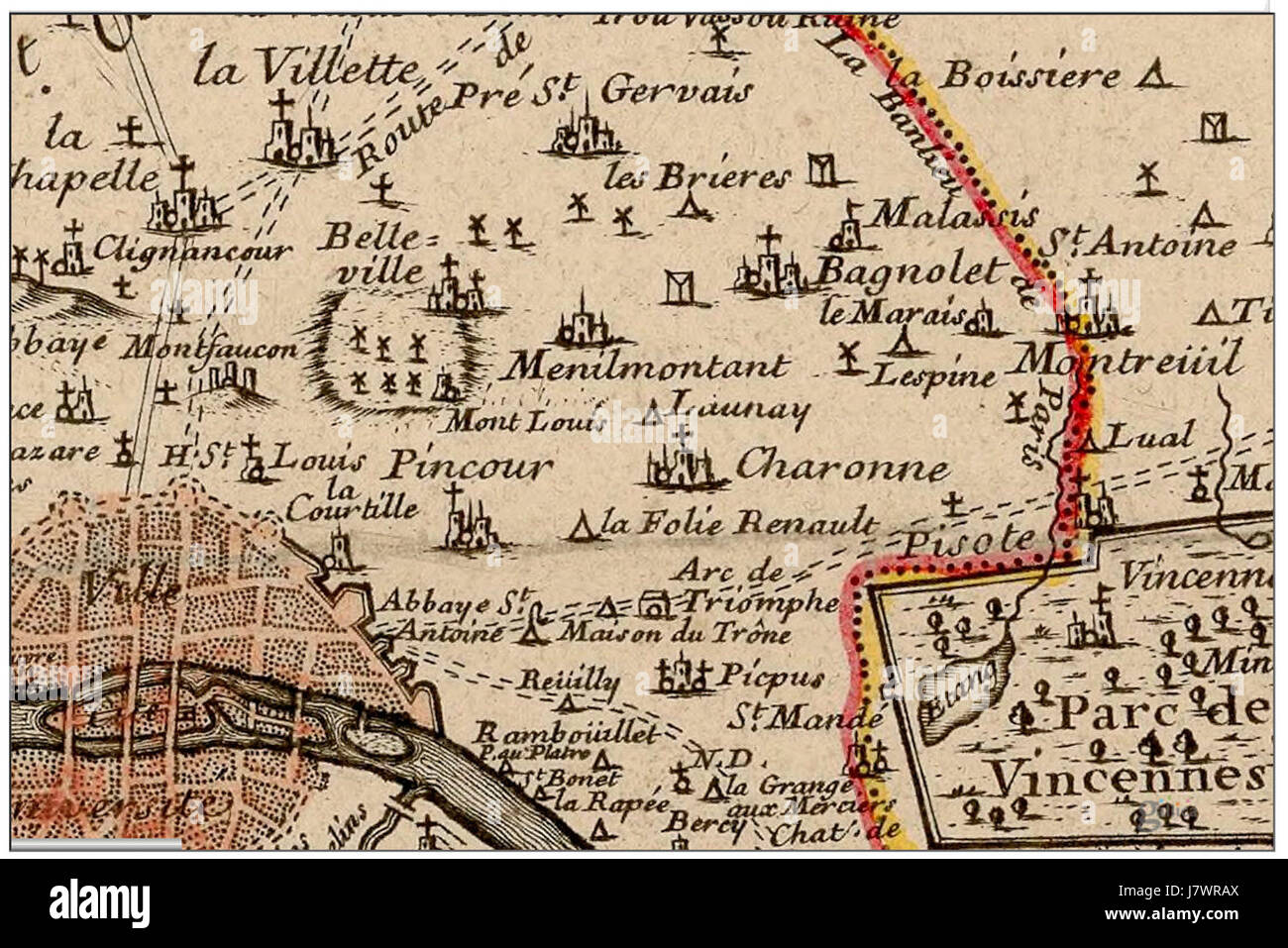Carte de france 1700 -Fotos und -Bildmaterial in hoher Auflösung – Alamy