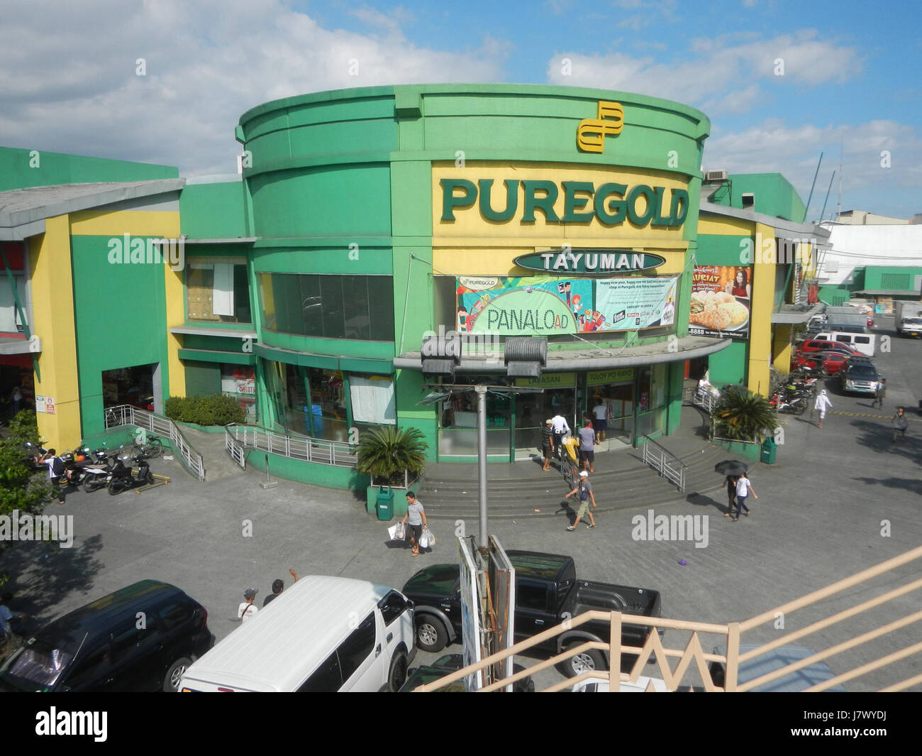 09943 Fußgänger Fußgängerbrücke Puregold Tayuman Juan Luna C 29 ...