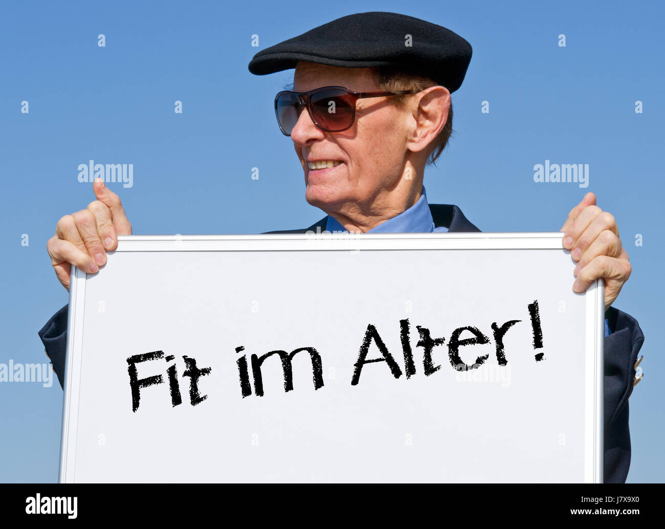 Training Fitnesscenter Rentner Alter Rentner Rentner Ruhestand person ...