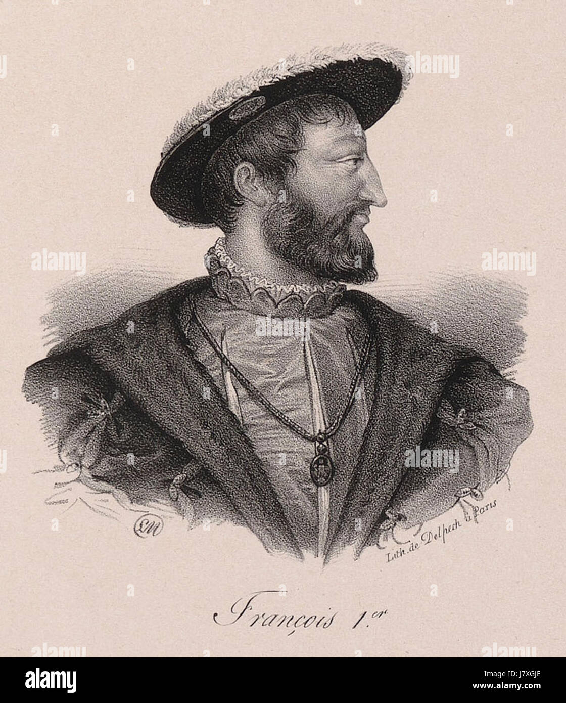 Franz I. von Frankreich war ein Monarch aus dem 16. Jahrhundert, der ...