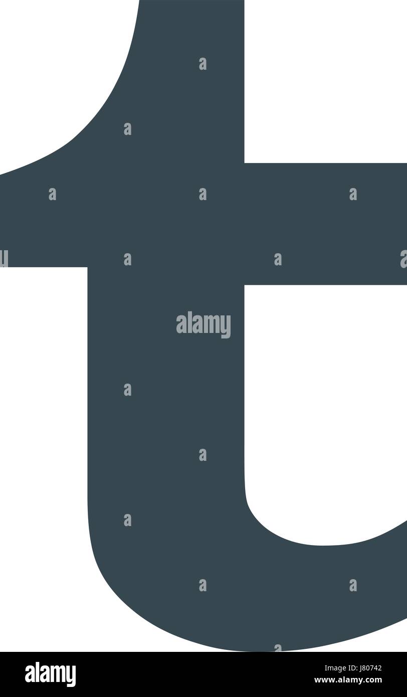 Tumblr logo Stock-Vektorgrafiken kaufen - Alamy