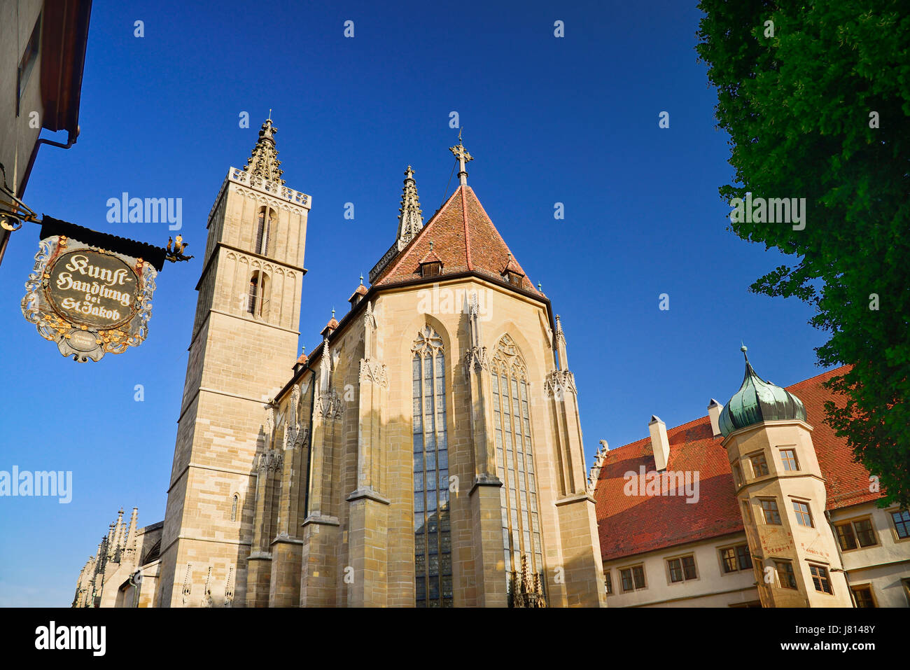 St jakobskirche rothenburg -Fotos und -Bildmaterial in hoher Auflösung ...
