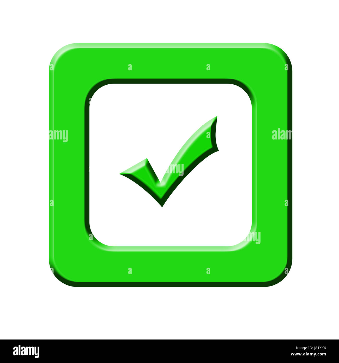 OK Haken Sie nach vorne weiter ja Piktogramm Symbol Piktogramm Handel ...