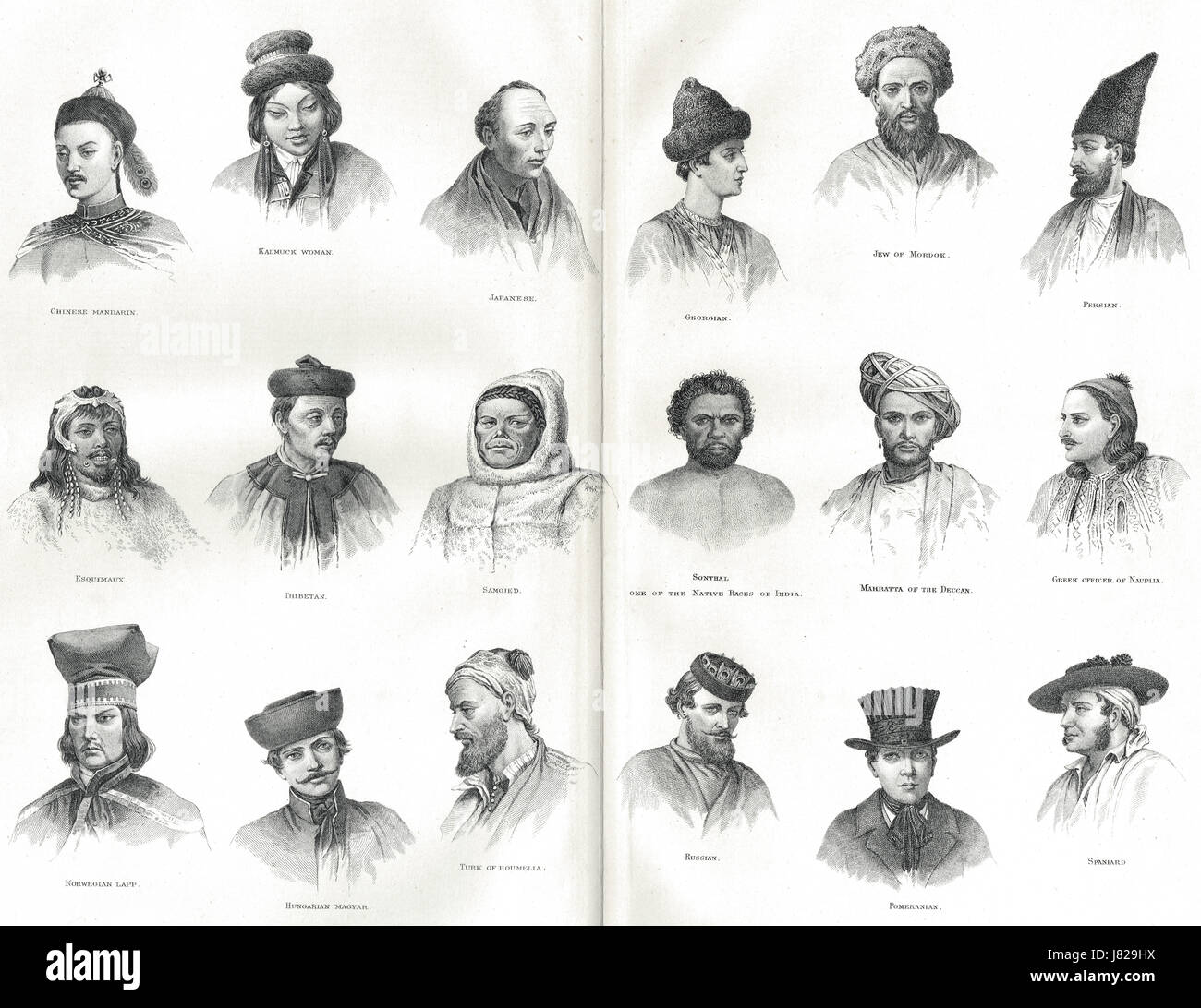 Rassen Der Menschheit Stockfotos und -bilder Kaufen - Alamy