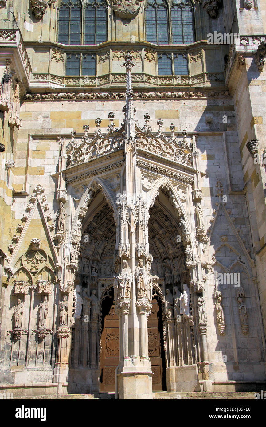 Relief at the cathedral of regensburg Stockfotos und -bilder Kaufen - Alamy