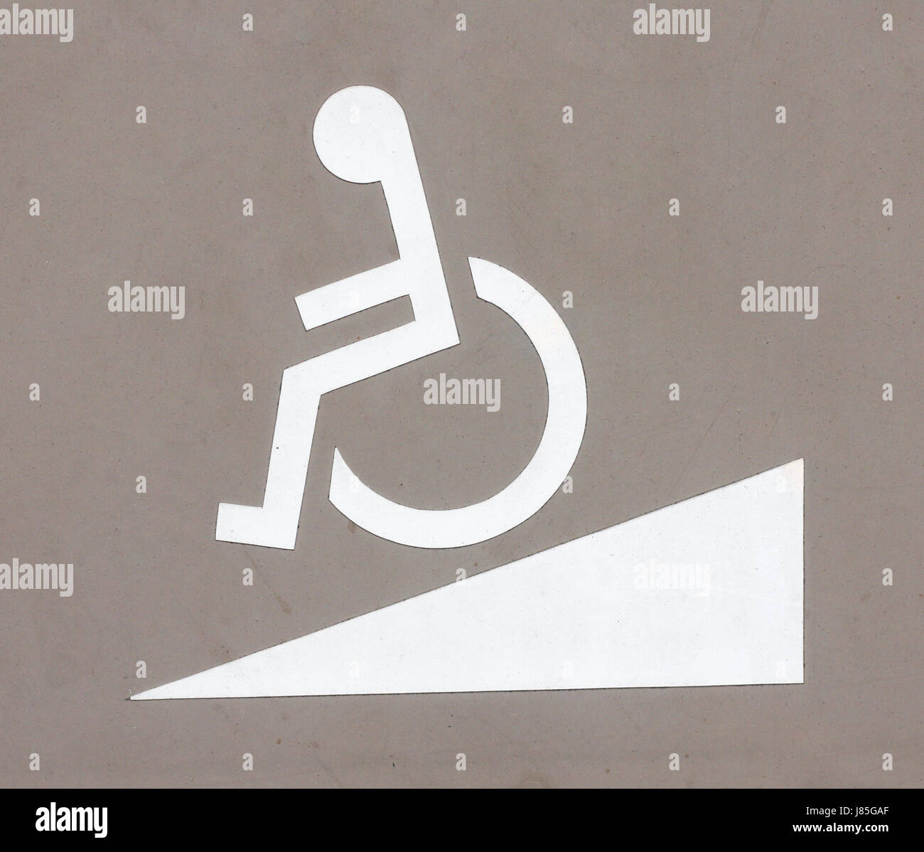 Rollstuhl Fotografie Foto Bild Bild Symbol "Kopieren Abzug Rampe ...